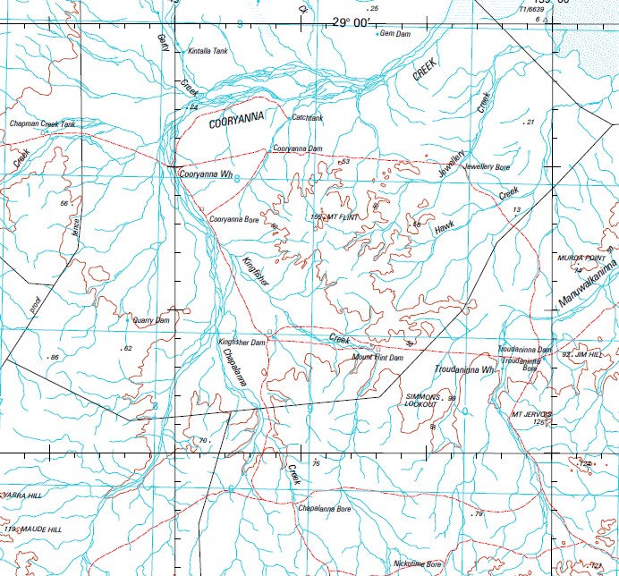 Marree 1-250,000 Topographic Map - Maps, Books & Travel Guides