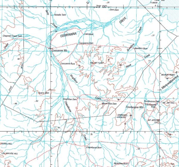 Marree 1-250,000 Topographic Map - Maps, Books & Travel Guides