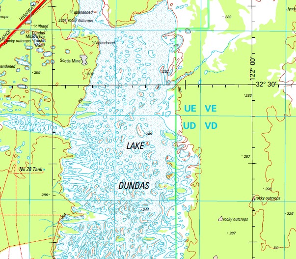 Norseman 1-250,000 Topographic Map - Maps, Books & Travel Guides