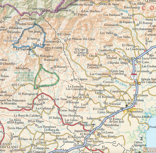 Panama Map National Geographic - Maps, Books & Travel Guides