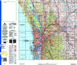 Perth 1-250,000 Topographic Map - Maps, Books & Travel Guides
