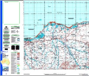 Port Hedland 1-250,000 Topographic Map - Maps, Books & Travel Guides