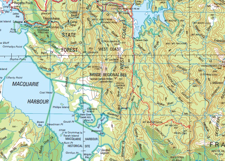 Queenstown 1 250000 Topographic Map Maps Books And Travel Guides 