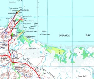 Roebourne 1-250,000 Topographic Map - Maps, Books & Travel Guides