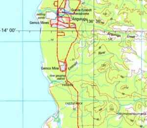 Roper River 1-250,000 Topographic Map - Maps, Books & Travel Guides