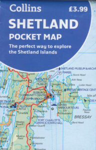 Shetland Pocket Map Collins - Maps, Books & Travel Guides