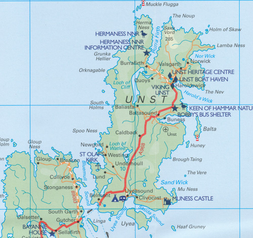 Shetland Pocket Map Collins - Maps, Books & Travel Guides