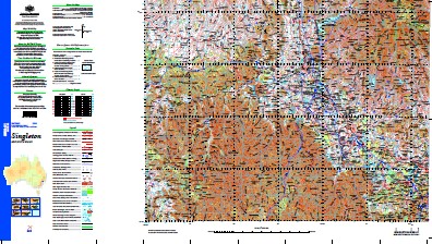 Singleton 1-250,000 Topographic Map.. - Maps, Books & Travel Guides