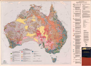 Australia Soil Resources Map Geoscience Australia - Maps, Books ...