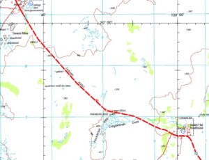 Tanami 1-250,000 Topographic Map - Maps, Books & Travel Guides