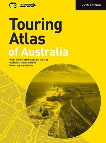 Touring Atlas of Australia UBD Gregorys - Maps, Books & Travel Guides