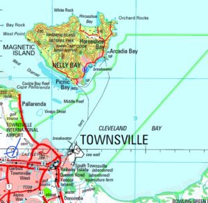 Townsville 1-250,000 Topographic Map - Maps, Books & Travel Guides