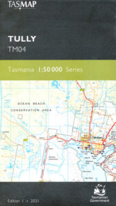 Tully 1-50,000 Topographic Map Tasmap - Maps, Books & Travel Guides