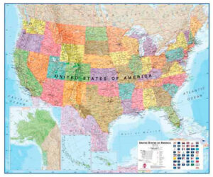 USA Maps International Paper - Maps, Books & Travel Guides