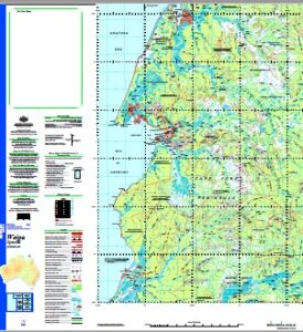 Weipa 1-250,000 Topographic Map - Maps, Books & Travel Guides