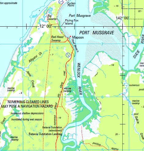 Weipa 1-250,000 Topographic Map - Maps, Books & Travel Guides