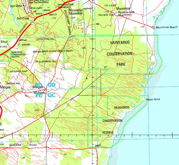 Whyalla 1-250,000 Topographic Map - Maps, Books & Travel Guides