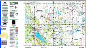 Wiluna 1-250,000 Topographic Map - Maps, Books & Travel Guides