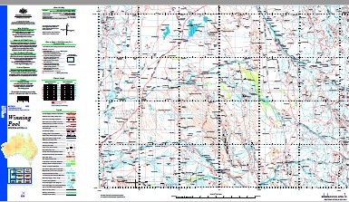Winning Pool 1-250,000 Topographic Map - Maps, Books & Travel Guides