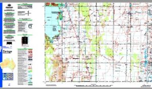 Yaringa 1-250,000 Topographic Map - Maps, Books & Travel Guides