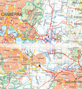 ACT Region 1-100,000 Topo Geoscience Australia - Maps, Books & Travel ...