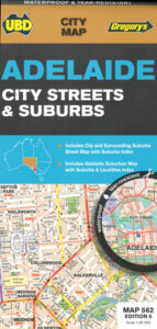 Adelaide City Streets and Suburbs Map 562 UBD - Maps, Books & Travel Guides