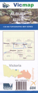 Albury 1-50,000 Vicmap - Maps, Books & Travel Guides