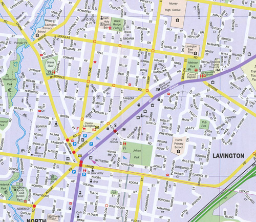 Albury Wodonga 381 19th Edition UBD - Maps, Books & Travel Guides