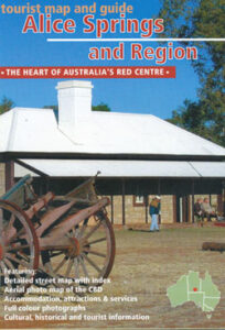 Alice Springs and Region Tourist Map Westprint - Maps, Books & Travel ...