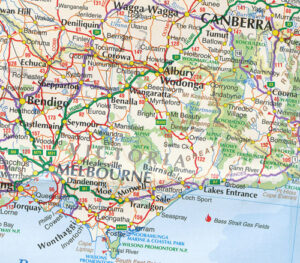 Australia Pocket Map UBD Gregory's - Maps, Books & Travel Guides