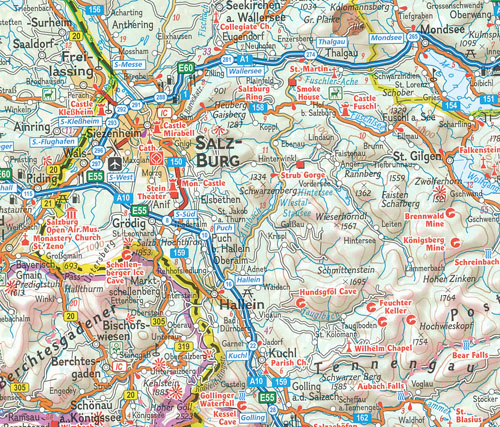 Austria Adventure Travel Map National Geographic - Maps, Books & Travel ...