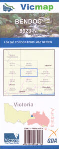 Bendoc 1-50,000 Vicmap - Maps, Books & Travel Guides