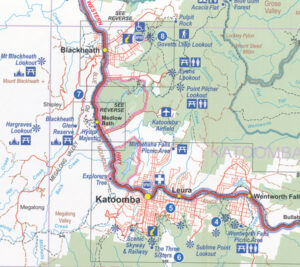 Blue Mountains National Park Map Hema Laminated - Maps, Books & Travel ...