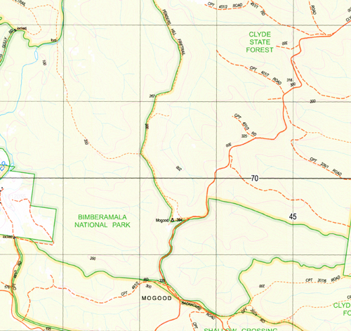Brooman 1-25,000 NSW Topographic Map - Maps, Books & Travel Guides