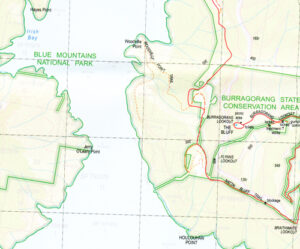Burragorang 1-25,000 NSW Topographic Map - Maps, Books & Travel Guides