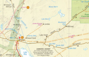 Canning Stock Route Map Westprint - Maps, Books & Travel Guides