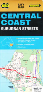 Central Coast Map 289 UBD - Maps, Books & Travel Guides