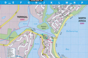 Central Coast Street Directory UBD Gregorys - Maps, Books & Travel Guides