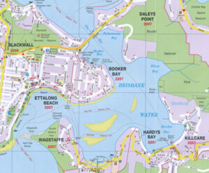 Central Coast Map 289 UBD - Maps, Books & Travel Guides