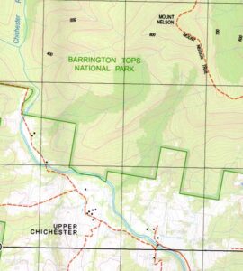 Chichester 1-25,000 NSW Topographic Map - Maps, Books & Travel Guides