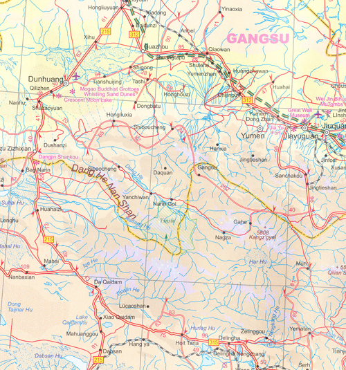 China West Half Map ITMB - Maps, Books & Travel Guides China West Half Map ITMB - Maps, Books & Travel Guides
