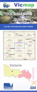 Colbinabbin 1-50,000 Vicmap - Maps, Books & Travel Guides