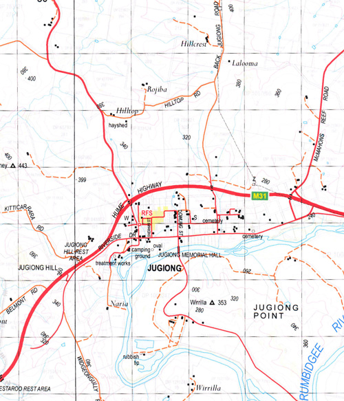Coolac 1-50000 NSW Topographic Map - Maps, Books & Travel Guides