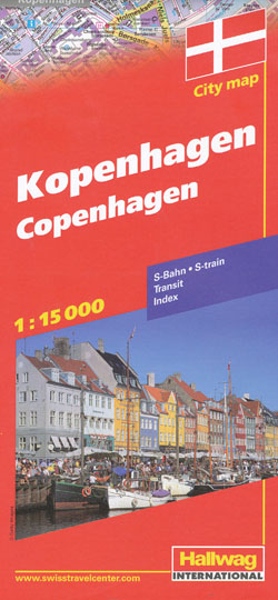 Copenhagen Map Hallwag - Maps, Books & Travel Guides