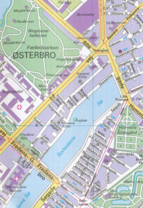 Copenhagen Map Hallwag - Maps, Books & Travel Guides