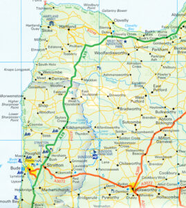 Cornwall Pocket Map Collins - Maps, Books & Travel Guides