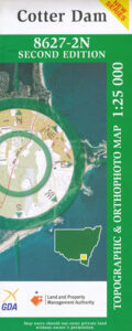 Cotter Dam 1-25,000 NSW Topographic Map - Maps, Books & Travel Guides