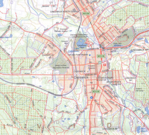 Creswick South 1-25,000 Vicmap Topo Map 7623-2-S - Maps, Books & Travel ...