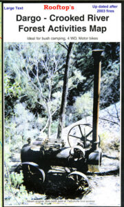 Dargo Crooked River Map Rooftop - Maps, Books & Travel Guides