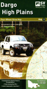 Dargo High Plains 4WD Map 9 Spatial Vision - Maps, Books & Travel Guides